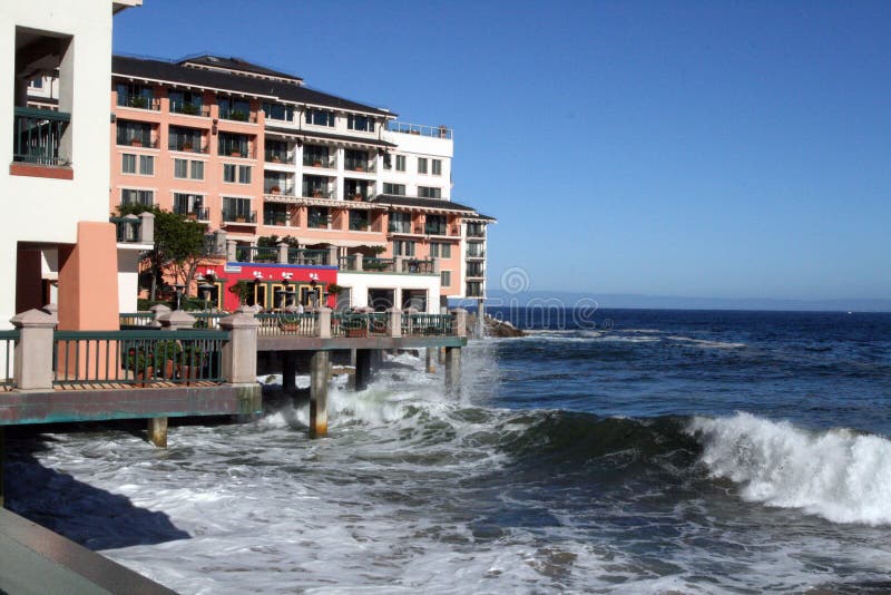 Cannery Row stock image. Image of monterey, pacific, hotels - 1571727