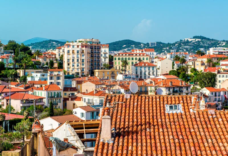 Cannes, France stock photo. Image of houses, cannes, landscape - 30816492