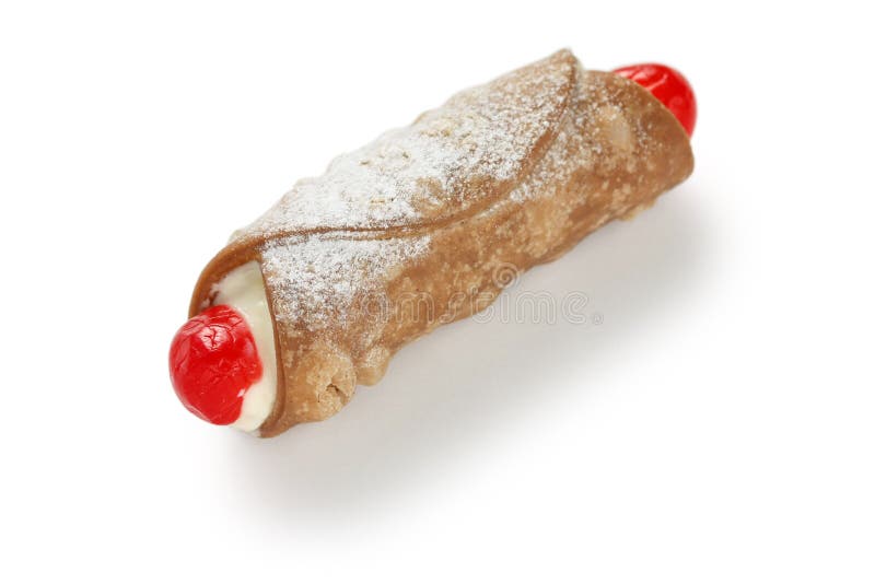 Cannolo, Postre Italiano De Los Pasteles Imagen de archivo - Imagen de ...