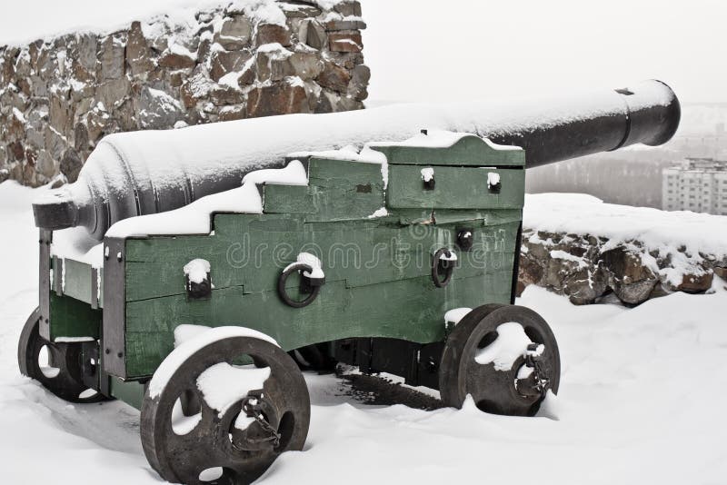 Old Naval Gunship and Cannon Stock Photo - Image of warship, antique ...