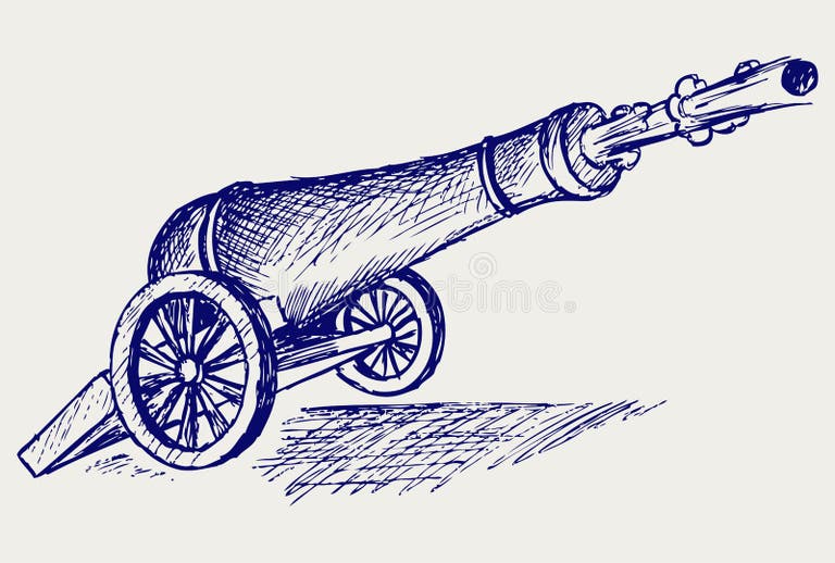 Outline Cannon Stock Illustrations – 4,674 Outline Cannon Stock ...