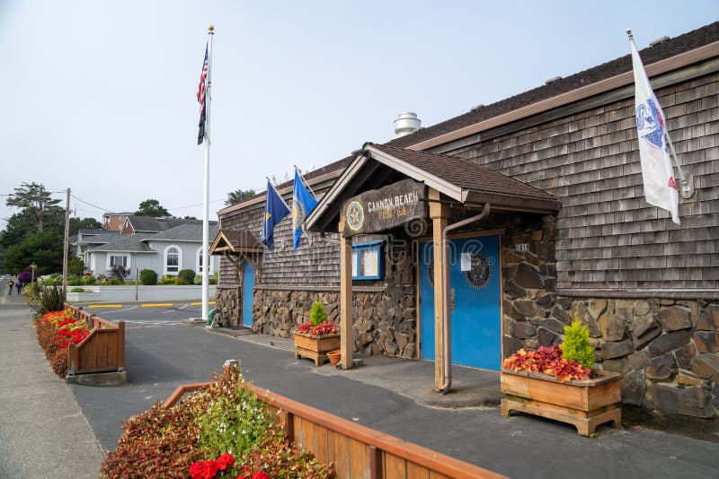 Exterior View of the VFW Post in Town Editorial Image - Image of ...