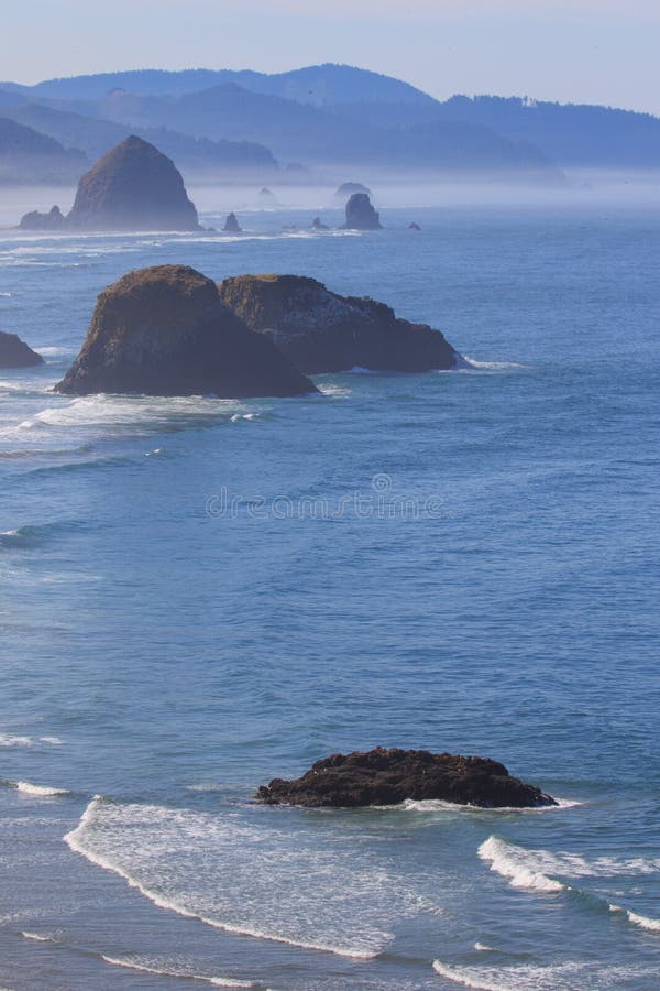 Cannon Beach Oregon coast. stock photo. Image of water - 30914580