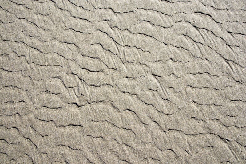 Cannon Beach, Oregon Grey Sand Texture, Background and Pattern Stock ...