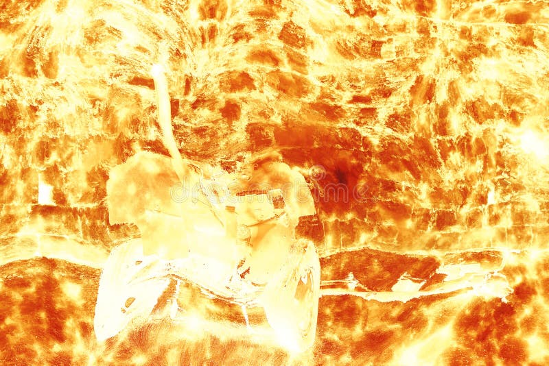 Cannon in explosion stock illustration. Illustration of shatter - 47902804