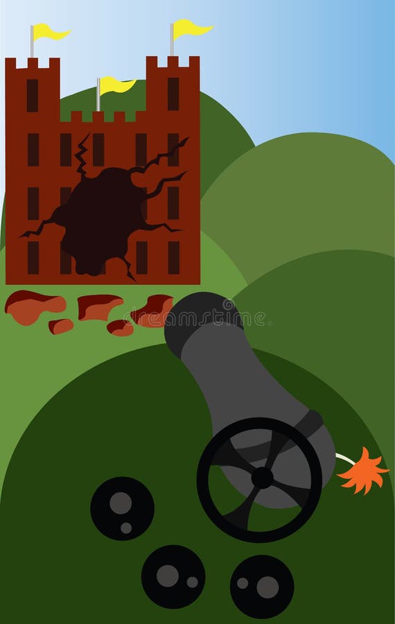 Firing Cannon Stock Illustrations – 222 Firing Cannon Stock ...