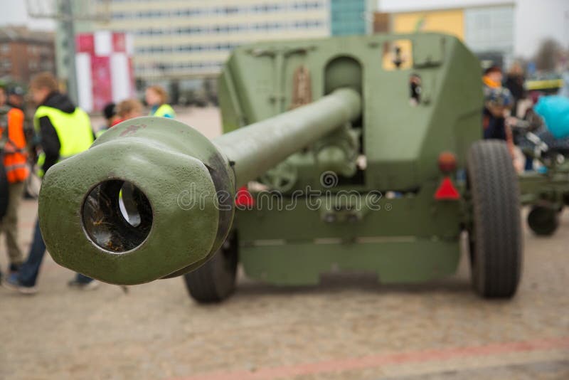 Cannon gun barrel stock image. Image of perforation, shape - 62694659