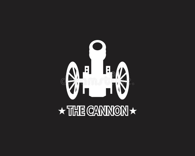 Cannon Logo Design Vector Template Stock Vector - Illustration of ...