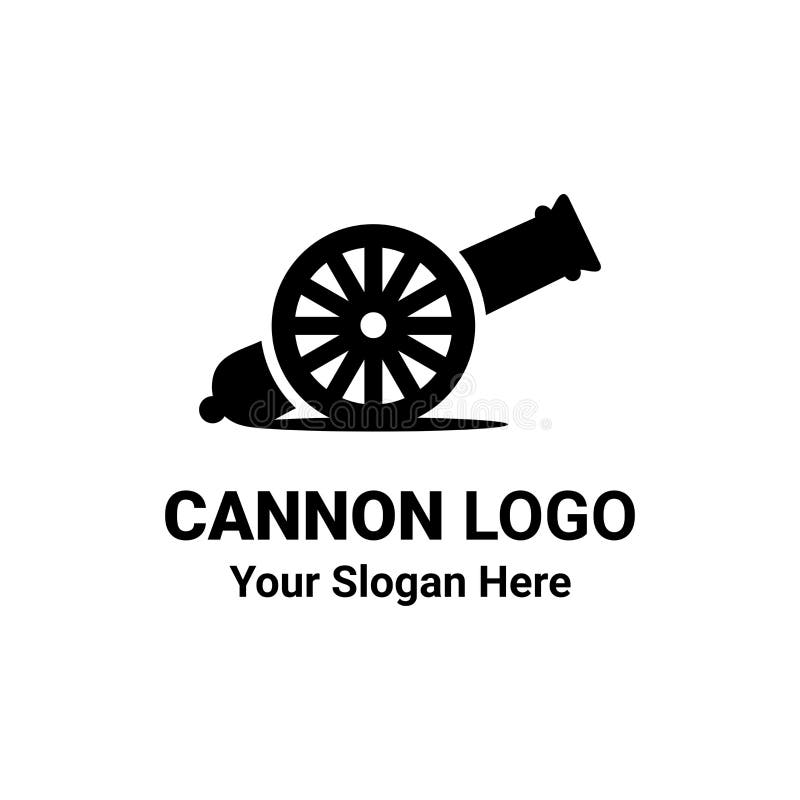Cannon logos stock vector. Illustration of fire, marine - 246428039