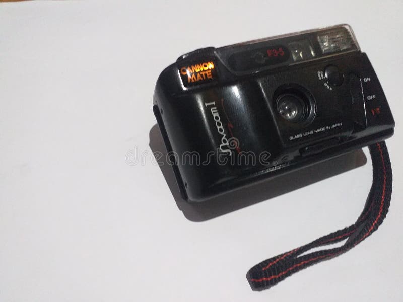 Cannon Novacam Analog Camera Taken from the Side Editorial Stock Photo ...
