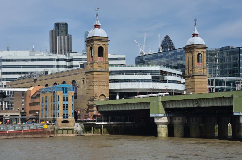 Cannon street station stock image. Image of bridge, train - 26513159