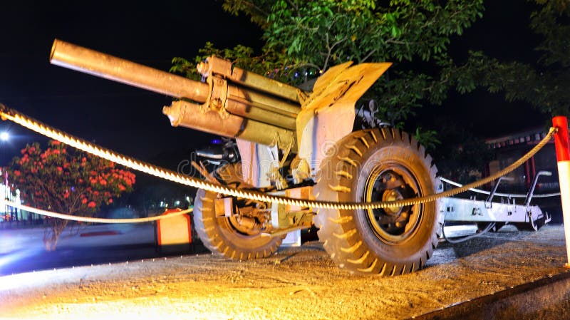 A Cannon is a Type of Artillery. Editorial Photo - Image of firring ...