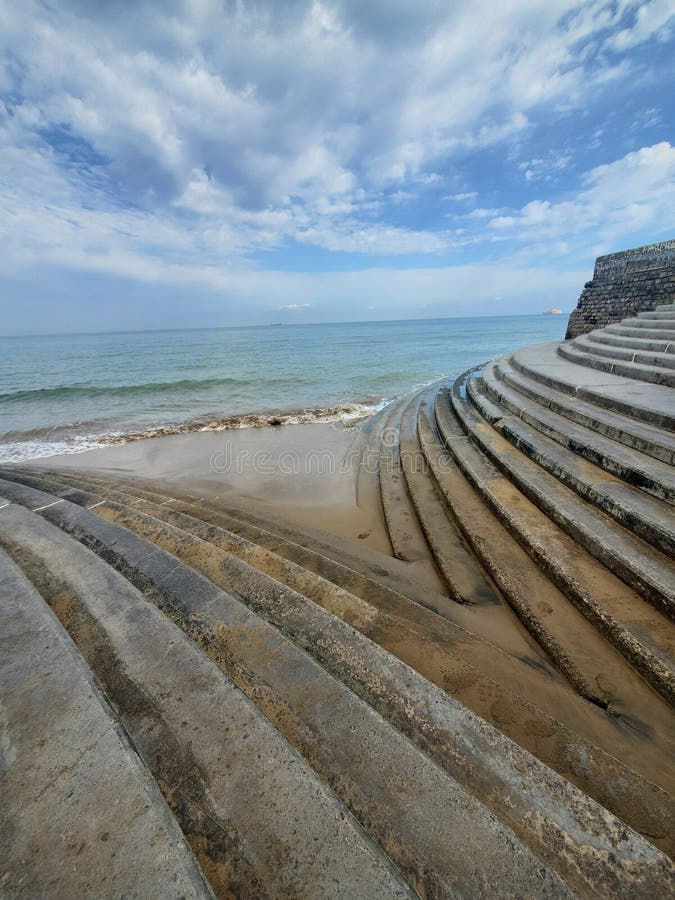 Water Front Sea in Sarooj, Muscat, Oman Stock Photo - Image of water ...