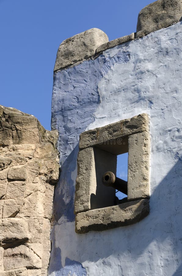 Cannon at the window stock image. Image of window, colors - 34386661