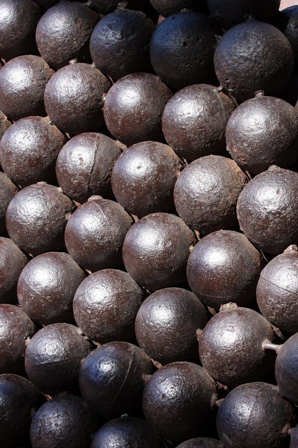 Cannonballs stock image. Image of fire, historical, history - 21147203