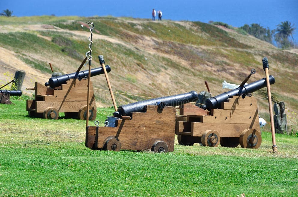 Cannons from the 16th Century Stock Photo - Image of military ...