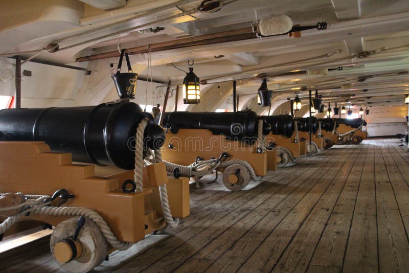 Naval Deck Gun stock image. Image of artillery, sailor - 30712263