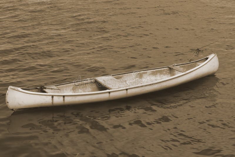 Canoe stock photo. Image of canoe, brown, antiqued, boat - 42000274