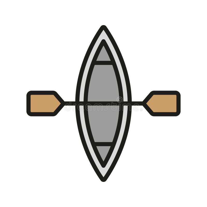 Canoe Icon Vector Design Templates Simple and Modern Stock Vector ...