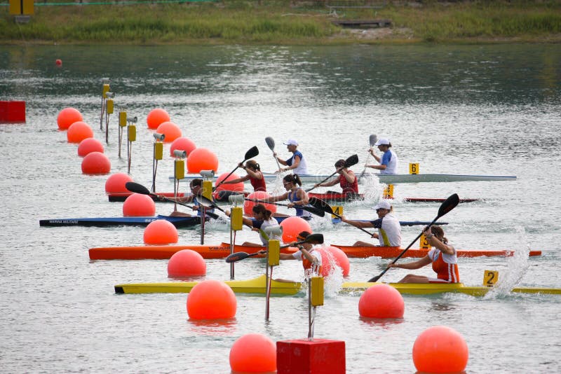 Canoe and Kayak Italian Championships Editorial Photography - Image of ...