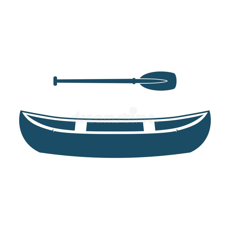 Canoe Paddle on White Background. Isolated Illustration Stock ...