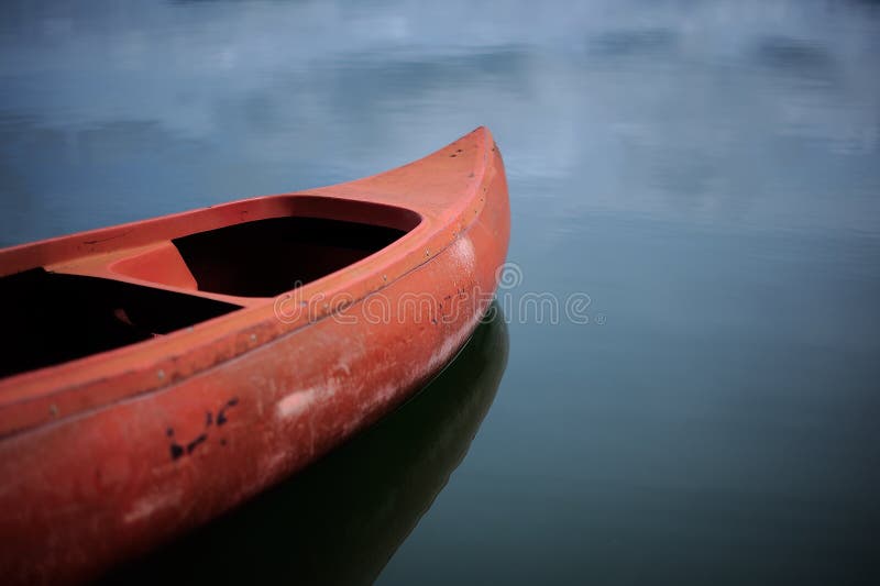 Canoe stock image. Image of relax, summer, kayak, morning - 1098523