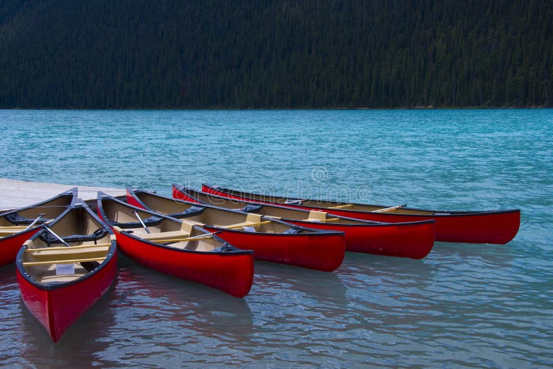Canoes stock image. Image of landscape, nature, cloud - 17371381