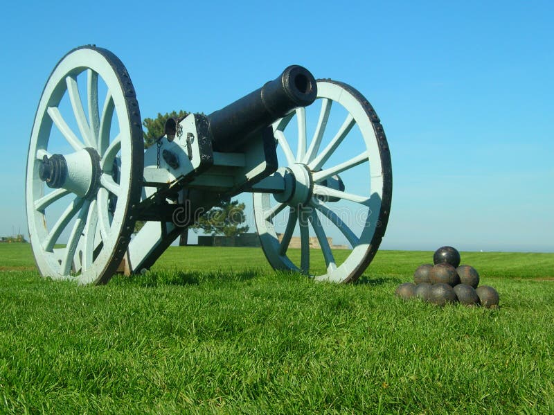 Boulets de canon image stock. Image du canon, boulets - 35329155