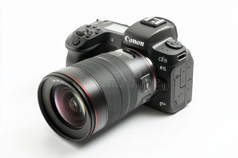 A Sleek Canon Camera with a Modern Design Captures the Essence of ...