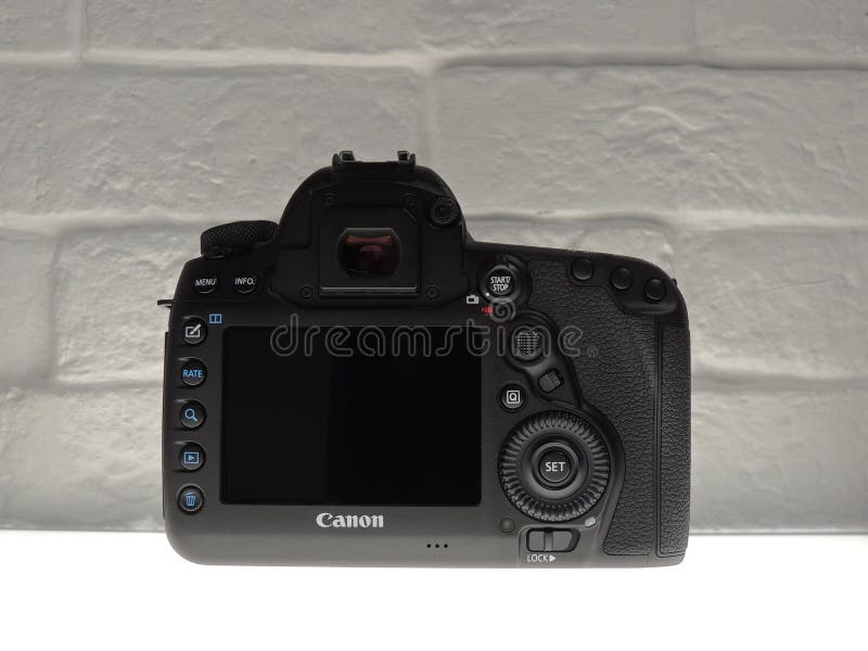 Canon 5D mark iv 4 camera. editorial photography. Image of editorial ...