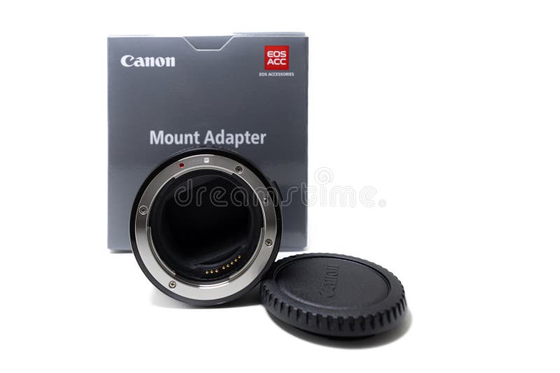 Canon Mount Adapter EF-EOS R Editorial Photography - Image of macro ...