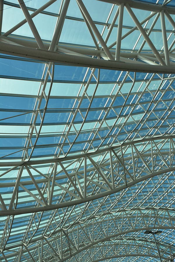 Canopy of Curves stock image. Image of protection, curved - 34810385