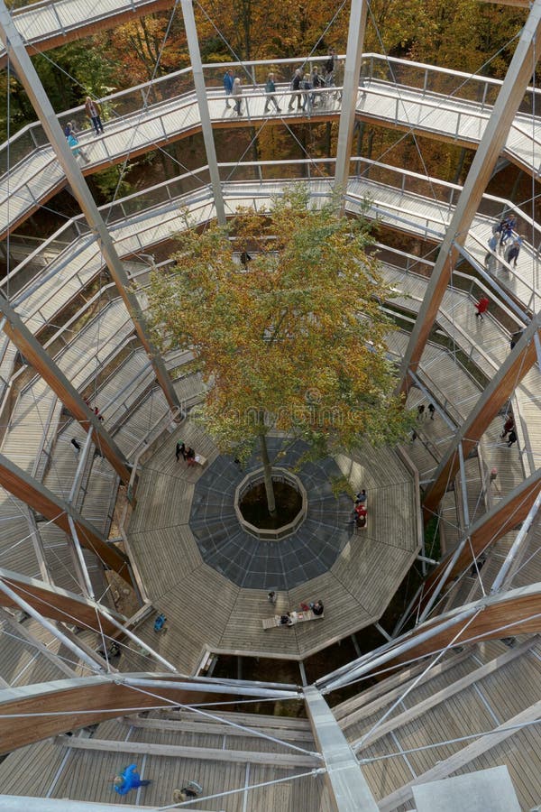 Canopy pathway tower editorial photo. Image of canopy - 79809221