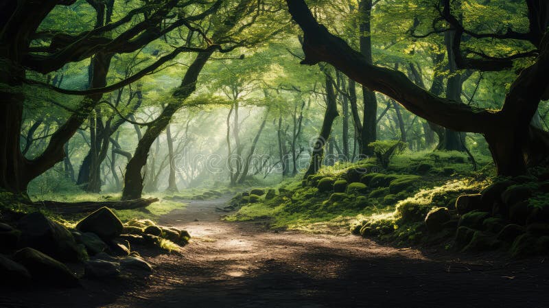 Canopy tree forest stock photo. Image of sunlight, environment - 328774252