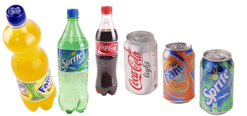 Cans with beverages editorial photography. Image of soda - 19127167