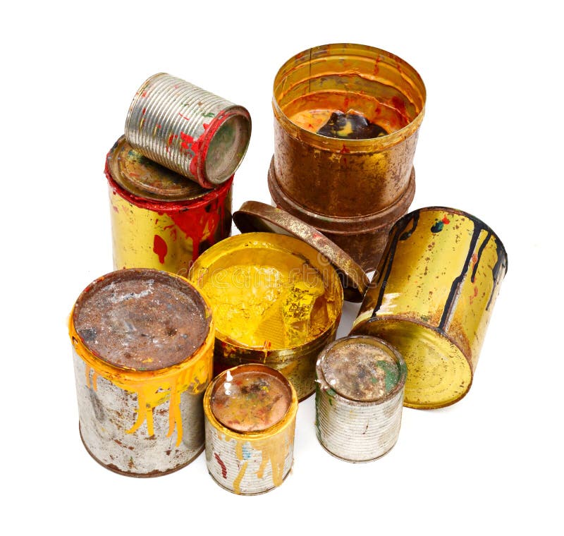 Used Colorful Paint Buckets Stock Image - Image of brown, black: 99191961 Used Colorful Paint Buckets Stock Image - Image of brown, black: 99191961