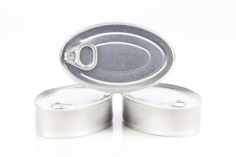 Cans Isolated White Background Food Production Stock Photos - Free ...