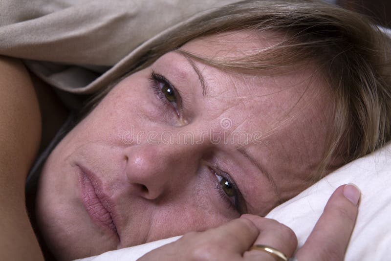 Cant get out of bed stock photo. Image of tired, female - 7186598
