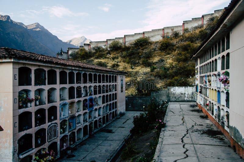 Canta Cemetery - Lima - Peru Stock Photo - Image of headstone ...