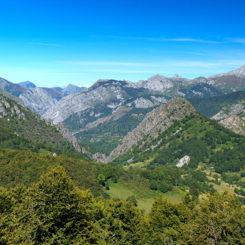 Cantabrian Mountains stock image. Image of mountains - 21537955