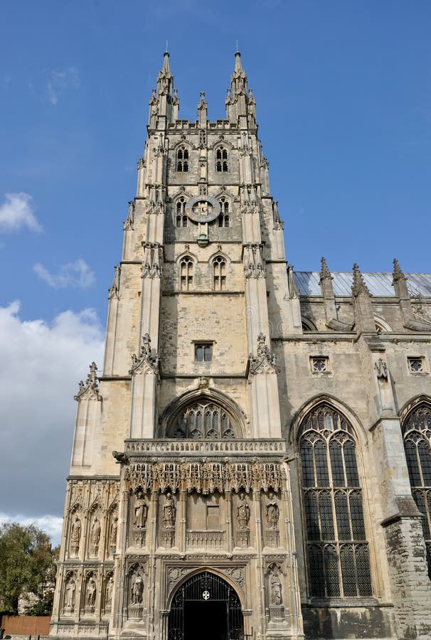 Canterbury Cathedral stock image. Image of tourism, pilgrimage - 21609665