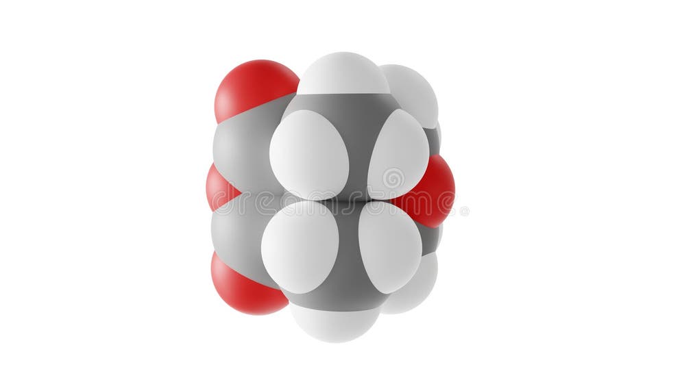Cantharidin Molecule, Terpenoid, Molecular Structure, Isolated 3d Model ...