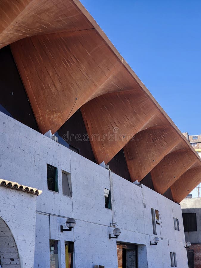Cantilevered Roof of a House Built in the Shape of Waves and Ripples ...