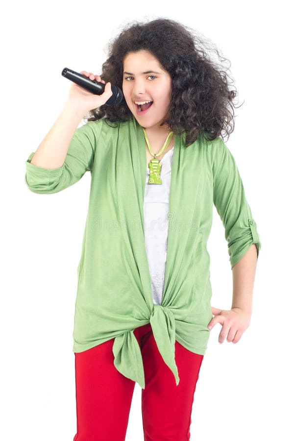 Canto Della Ragazza Di Karaoke Fotografia Stock - Immagine di ... Canto Della Ragazza Di Karaoke Fotografia Stock - Immagine di ...
