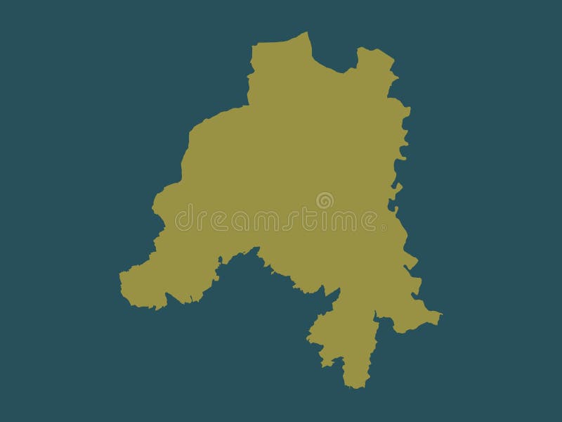 Canton Clervaux, Luxembourg. Solid. No Legend Stock Illustration ...