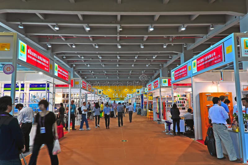 Canton Fair Hall 1. 1, China Editorial Stock Image - Image of chinese ...