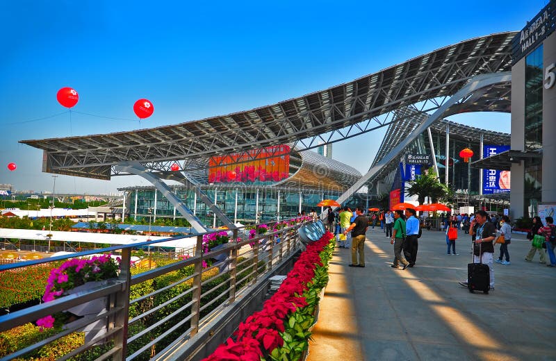 Canton Fair 2011 Pazhou Complex, China Editorial Photo - Image of ...