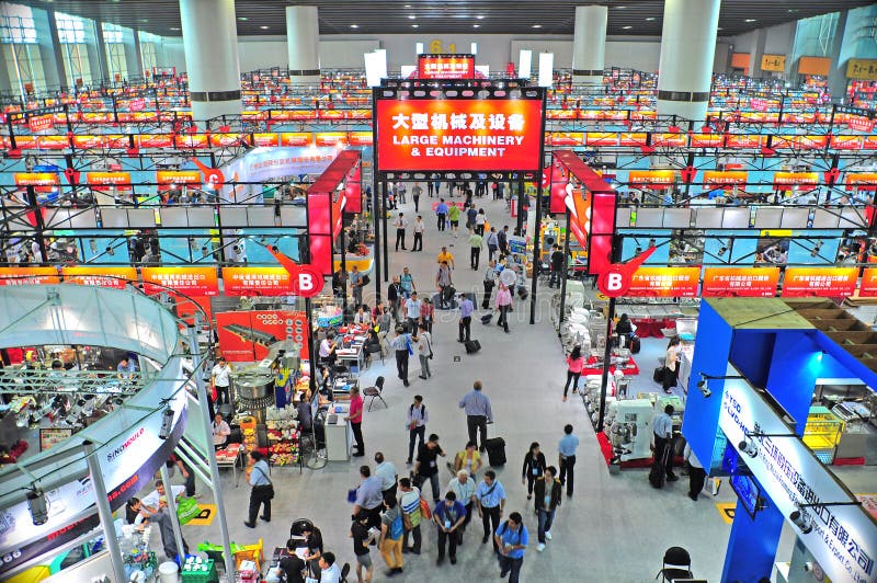 Canton Fair Hall 6.4, China 2012 Editorial Stock Image - Image of ...