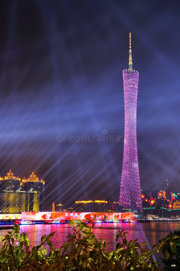 Canton Tower editorial photography. Image of spark, canton - 17336822