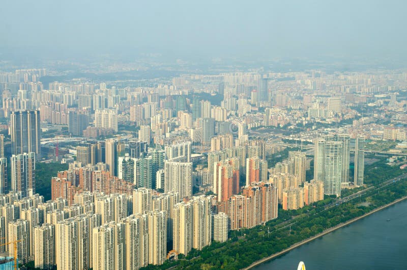 Canton tower stock image. Image of tower, canton, building - 49230241